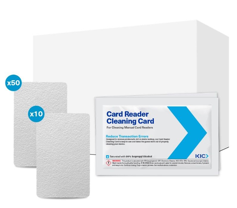 Credit Card Reader Cleaning Cards - ParkingZone